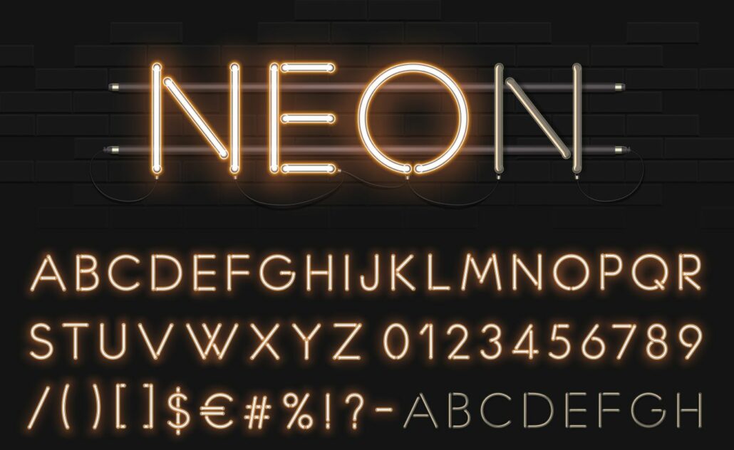 Neon-Reklame - ein Aushängeschild für strahlende Botschaften